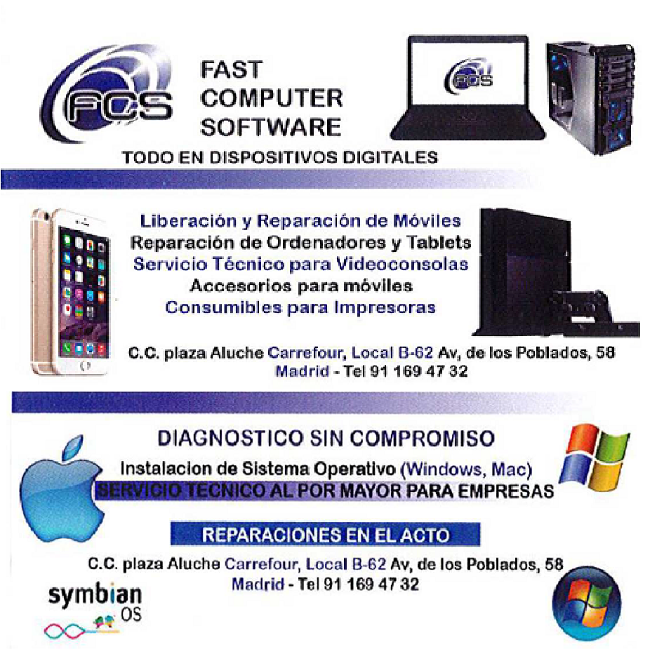 Fast Computer System (FCS) - Centro Comercial Plaza Aluche
