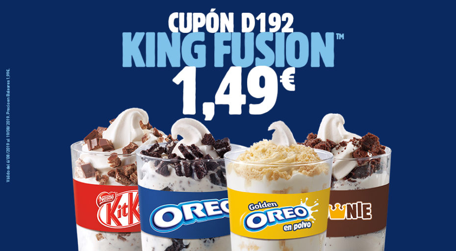 Delicioso King Fusion en Burger King - Centro Comercial Plaza de Aluche