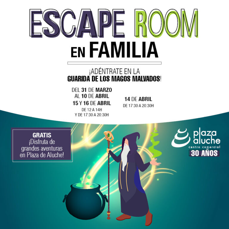 ¡Resuelve todos los misterios de nuestro Escape Room! - Centro ...